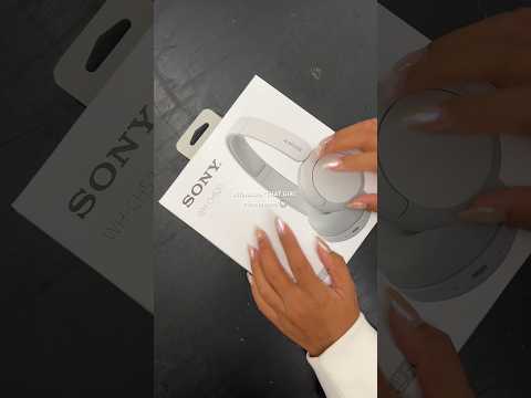 Unboxing affordable “THAT GIRL” headphones (Sony WH-CH520) #headphones