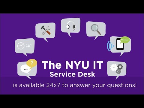 NYU IT Service Desk