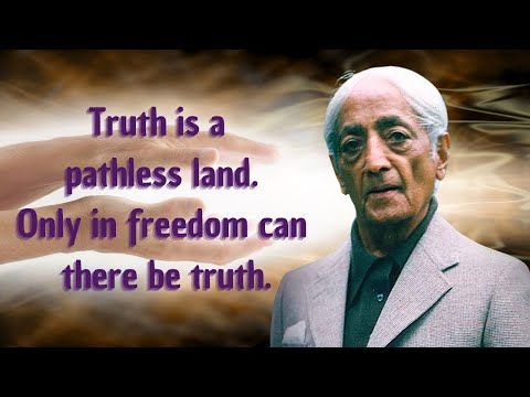 Jiddu Krishnamurti – Self-Liberation and Freedom from Thought