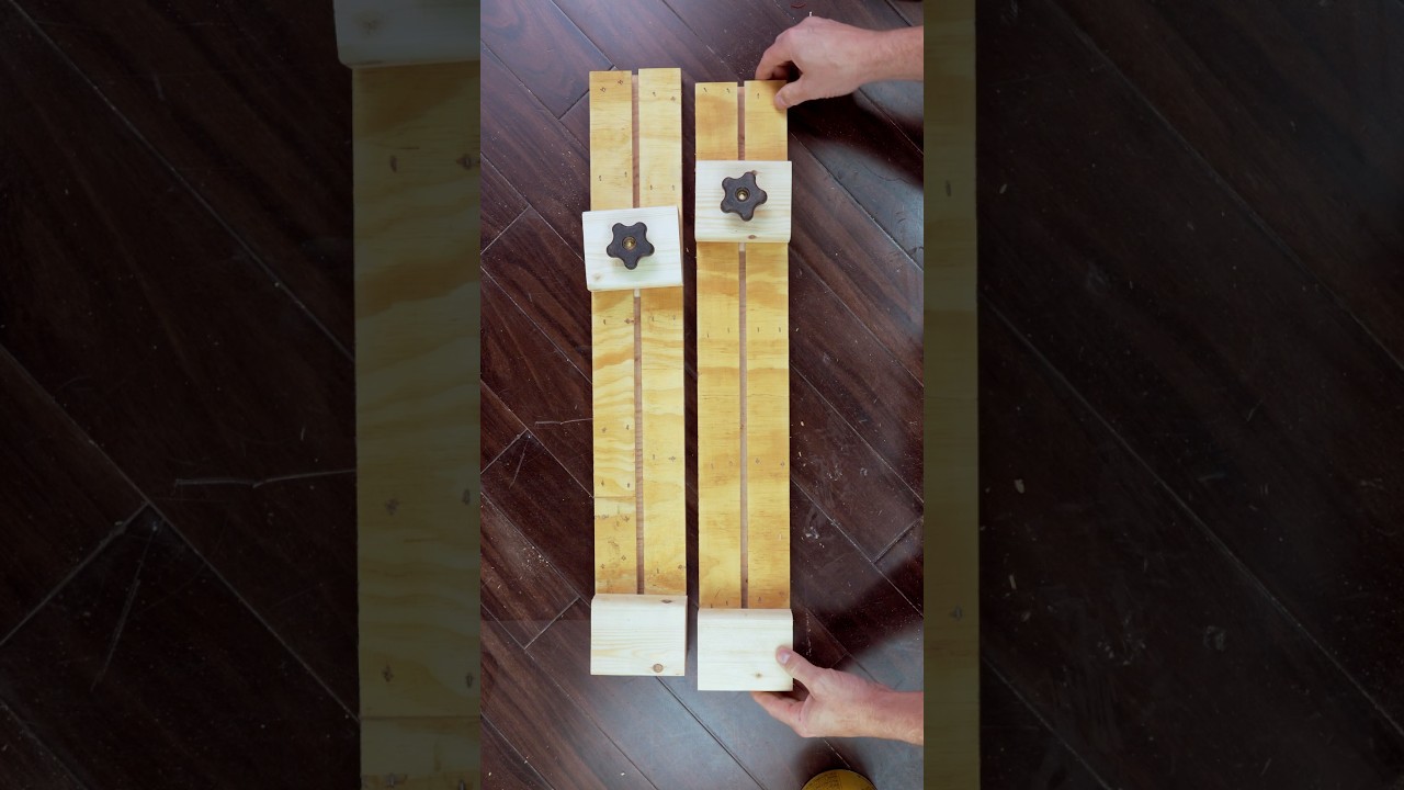 292. Perfect miter clamping aid #mtbitesize #clamping #makethings