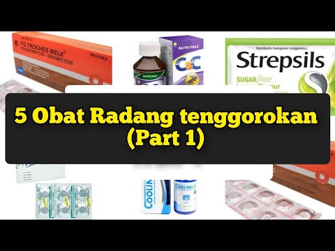Obat Radang tenggorokan paling ampuh di apotik, Part 1