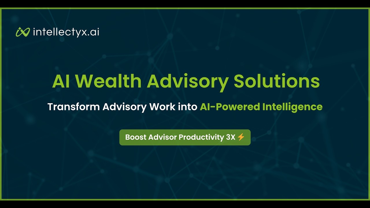 AI Wealth Advisory Solutions 2026 | Faster Insights, Smarter Decisions