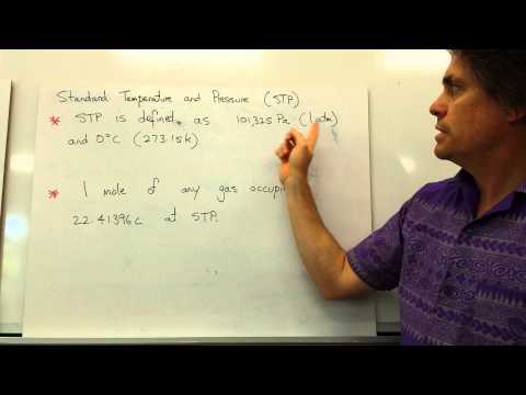 Standard Temperature and Pressure