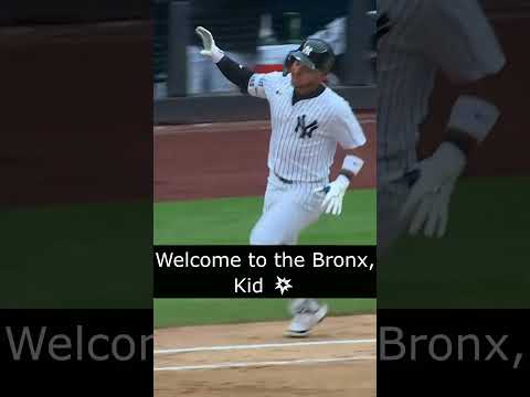 Jorbit Vivas Hits His First Career Homer! 💥 | Yankees Win 1–0 #yankees