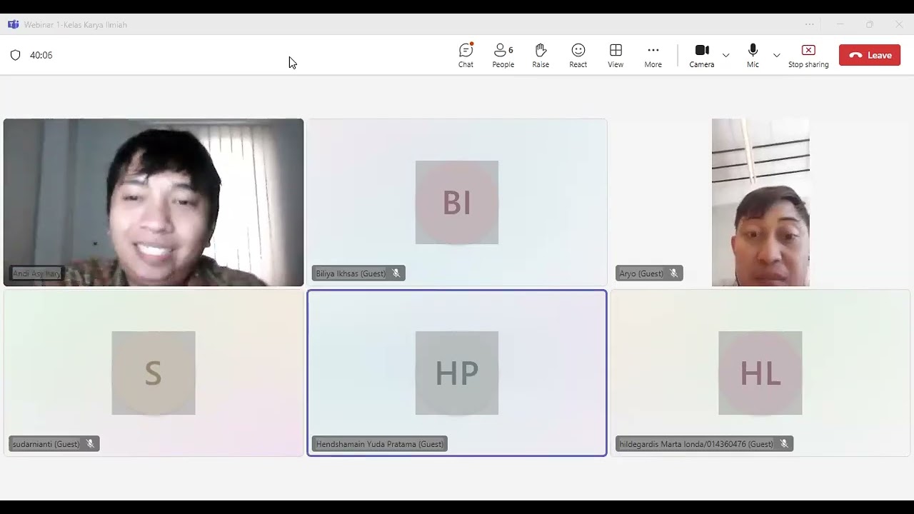 Webinar 1 Kelas Karya Ilmiah - Untuk Resume