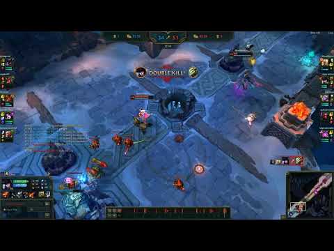 lethality caitlyn penta kill #2 in aram game