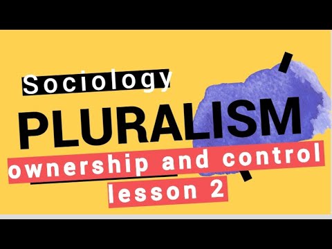 Ownership and control of the media lesson 2 Pluralism
