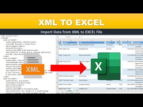 How to Get XML Records in Excel File |Import XML file in Excel | Convert XML to Excel | Without VBA