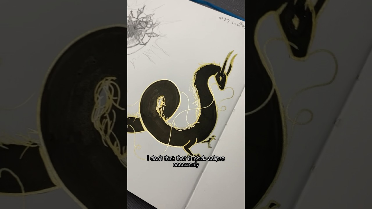 I still love dragons. #Smaugust2024 #sketchbook #sketching #art #drawing #dragonart #artchallenge