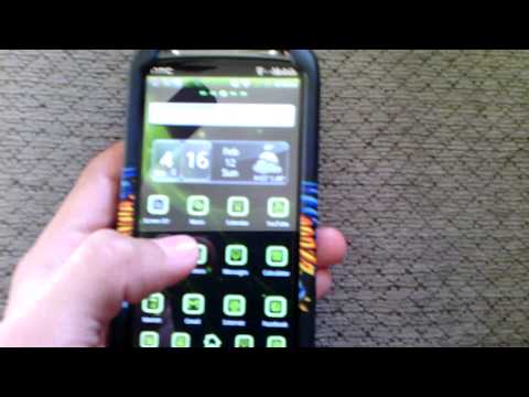 Neon Green Go Launcher Theme