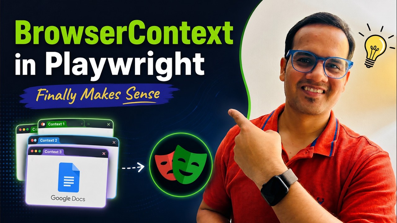 BrowserContext in Playwright — What It Is, Why It Exists, and When to Use It | automatewithamit