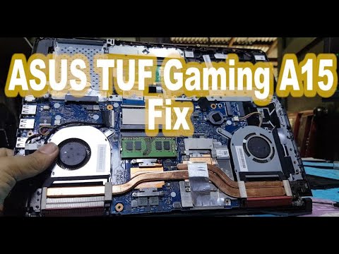 ASUS TUF Gaming A15. Not turning ON and not charging.