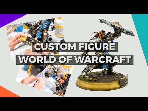 Custom Figure World of Warcraft | Process video