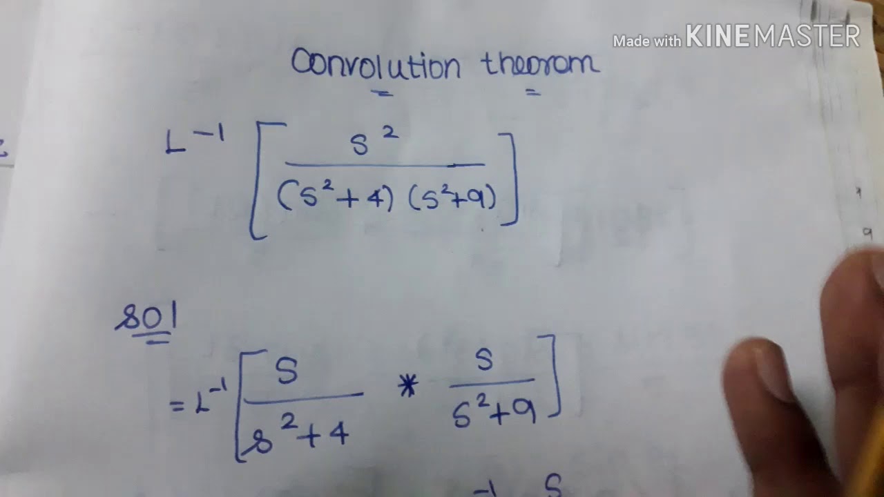 #8 M2 Convolution theorem problem in Tamil