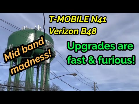 T-Mobile N41 & Verizon B48 are big time! More speed, capacity upgrades in CLE.