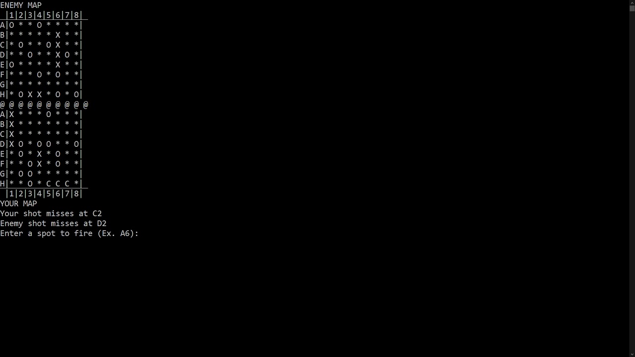 Battleship Game - C++