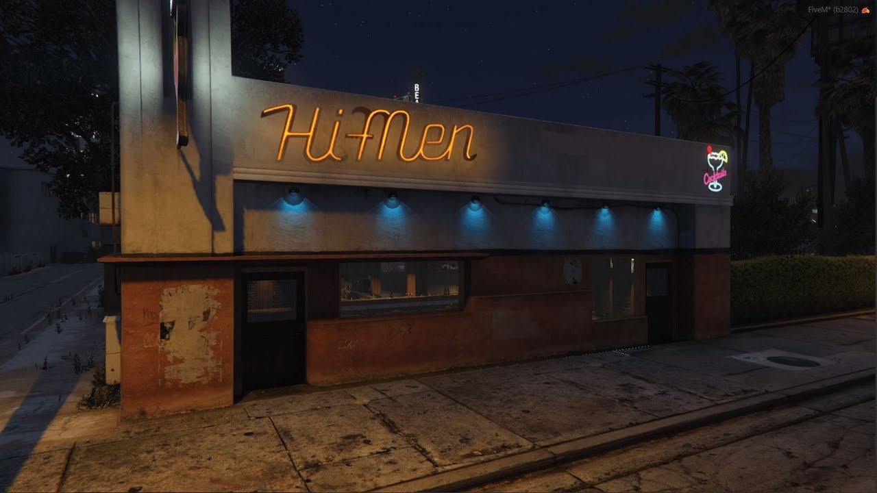 [MLO] Hi-Men Bar [Add-On SP / FiveM]|GTA5 MODS |MLO MODS