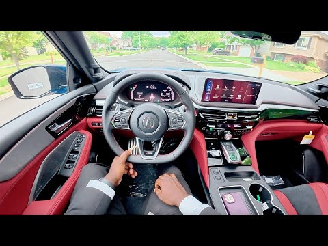 2026 Acura MDX SH-AWD A-Spec – Exterior Walkaround, Interior Tour & POV Test Drive