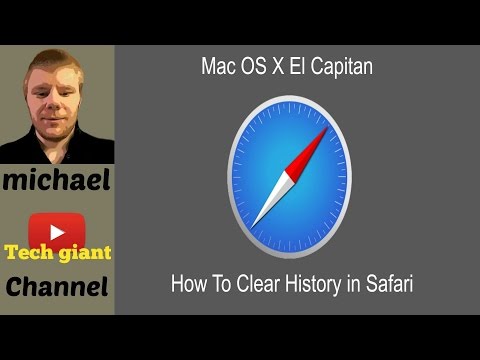 How to clear Safari search history Mac OS X El Capitan