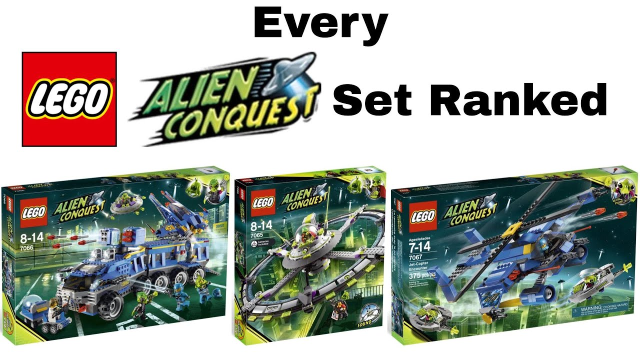 Every LEGO Alien Conquest (2011) Set Ranked