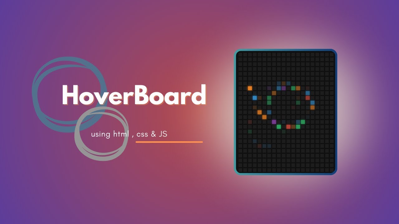 How to Create Hoverboard | using HTML CSS JAVASCRIPT | #responsivewebsite #heresthecode! #hoverboard