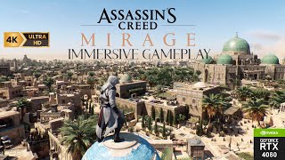 The Beauty of AC Mirage ASMR 4K Ultra Graphics at Assassin's Creed ...