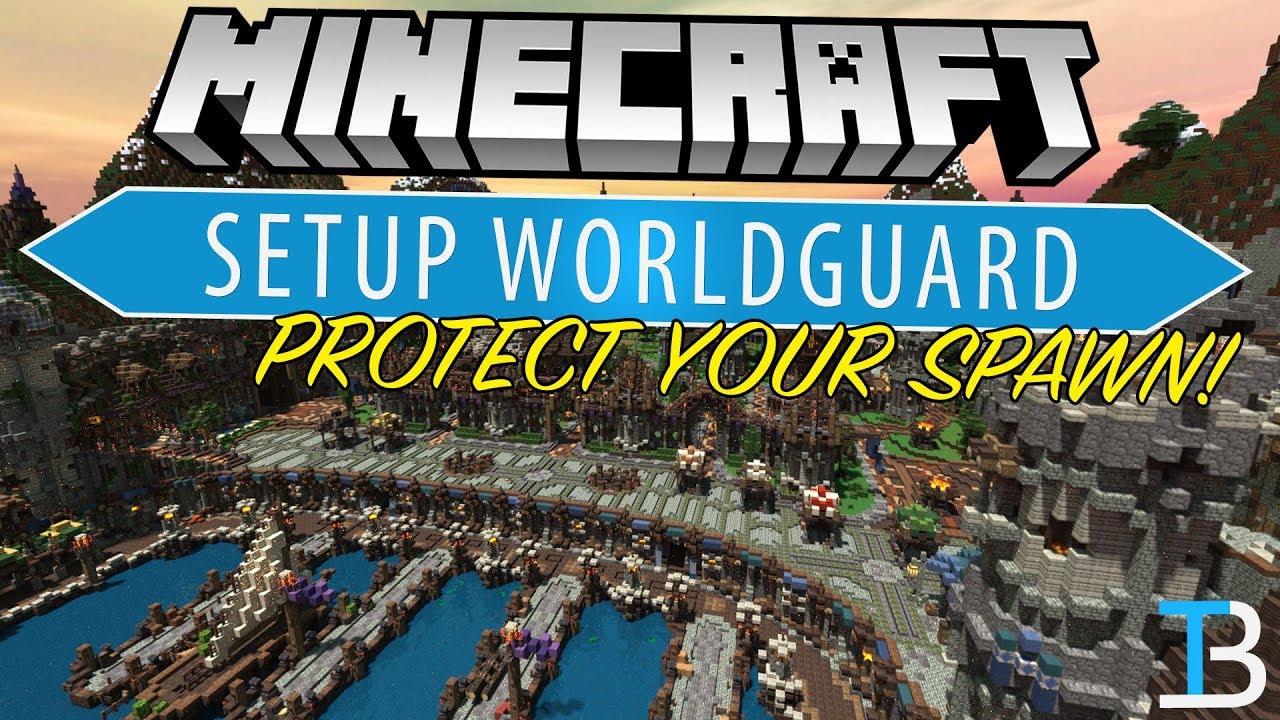 Minecraft WorldGuard Tutorial (How To Protect Your Spawn, Enable PVP, & More!)