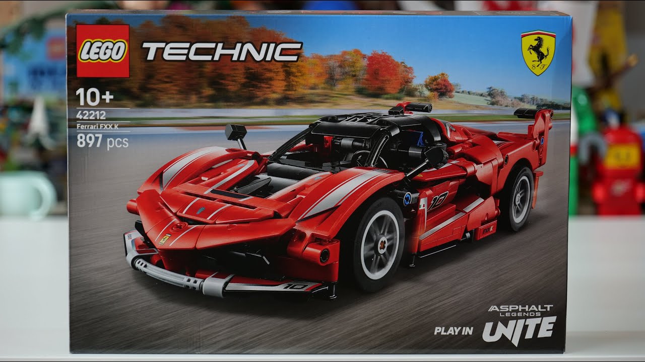 LEGO Technic 42212 Ferrari FXX K Speed Build