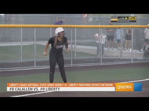 State Semifinal: Calallen softball evens series against Liberty