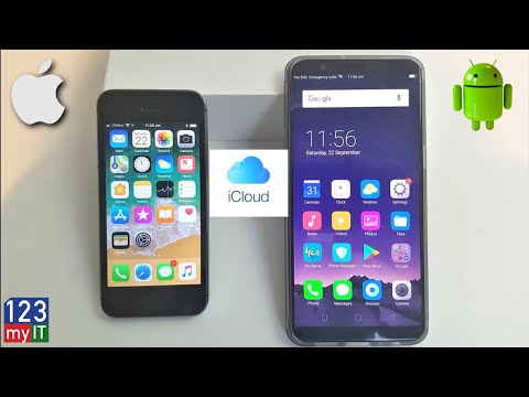 Transfer data from iPhone to Oppo with iCloud