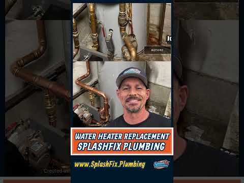 Quick & Reliable Water Heater Replacement by SplashFix Plumbing!