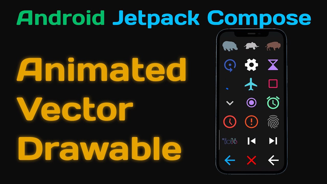 Android Jetpack Compose use Animated Vector Drawable