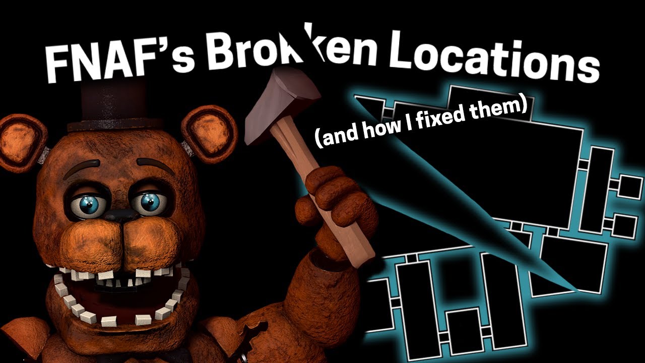 FNAF Locations are BAFFLING (so I fixed them)