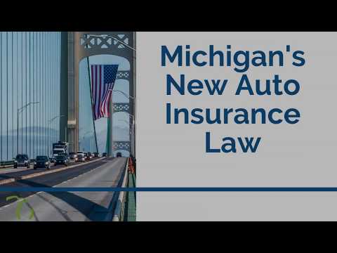 Michigan's New Auto Insurance Law (Webinar)