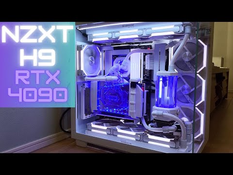 NZXT H9 RTX 4090 gaming PC build quick update