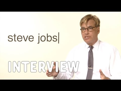 Aaron Sorkin Interview: On Writing "Steve Jobs", Research and Dialogue