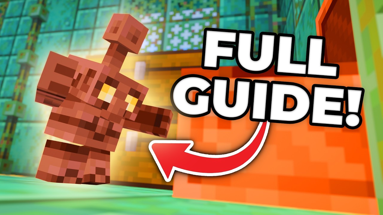 Minecraft's New Copper Golem Explained! (Complete Guide)