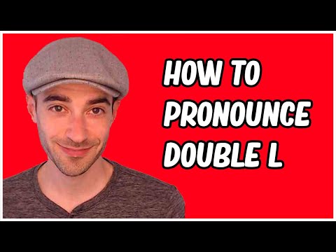 How to pronounce double L in French