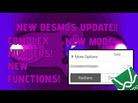 This new Desmos update is WILD! (Desmos Complex Numbers)