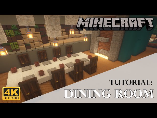 7 best Minecraft dining room designs