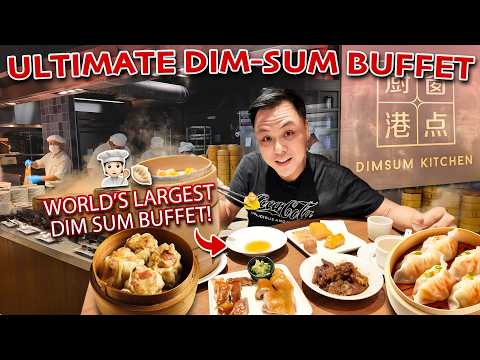 World's Largest Dim Sum Buffet! $20 Amazing AYCE Dim Sum Feast!