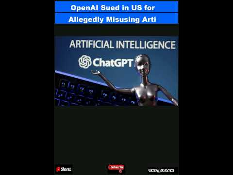 OpenAI Sued in US for Allegedly Misusing Artists' Work to Train ChatGPT|#shorts