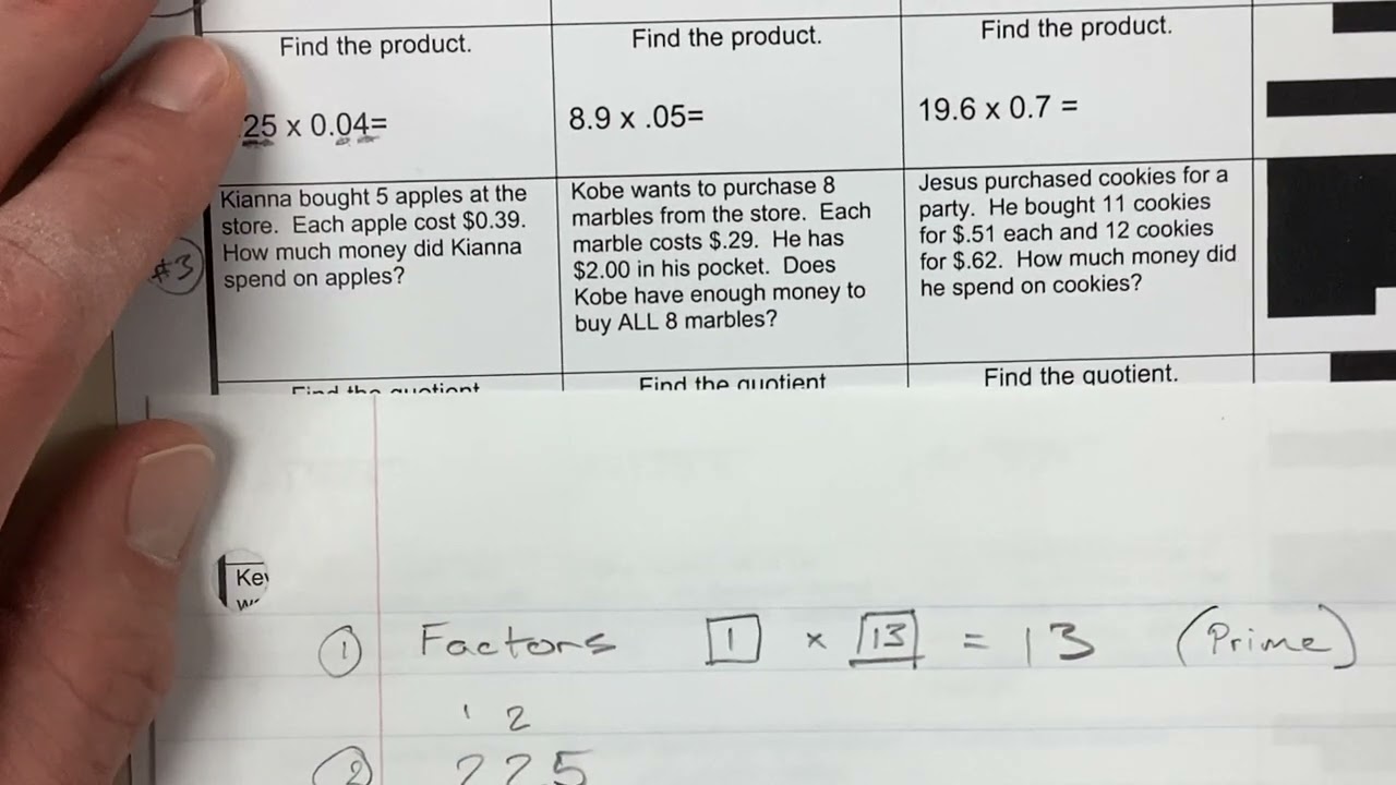 Weekly Math Practice - Q2:7 - #3