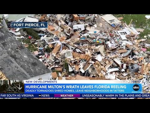 Hurricane Milton's wrath leaves Florida reeling