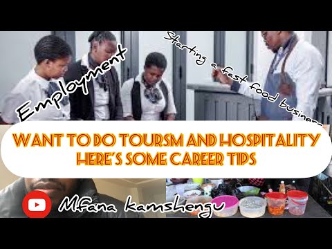 Good & bad reasons to study tourism and hospitality in South Africa🇿🇦/employment/ entrepreneurship