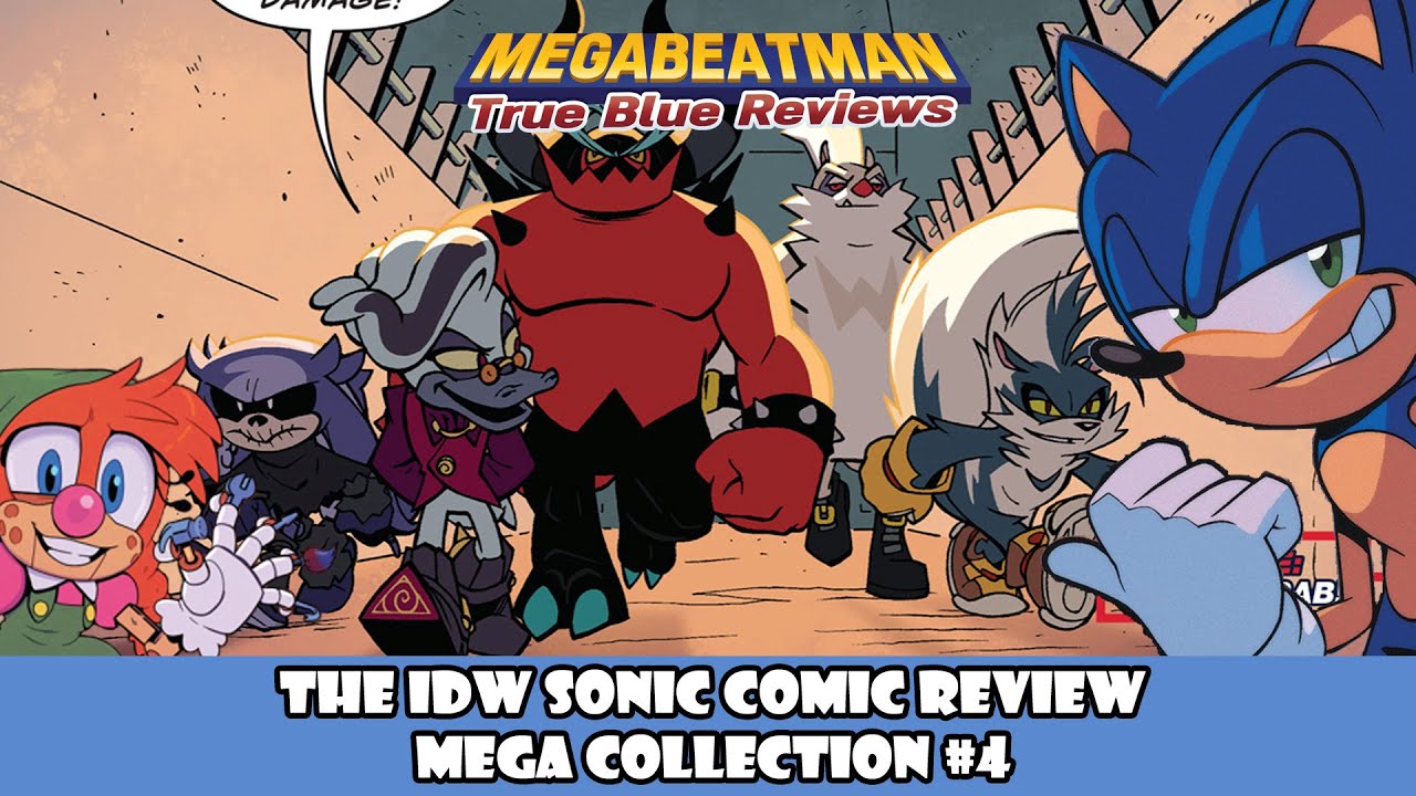 Megabeatman Presents: The IDW Sonic Comic Review Mega Collection #4