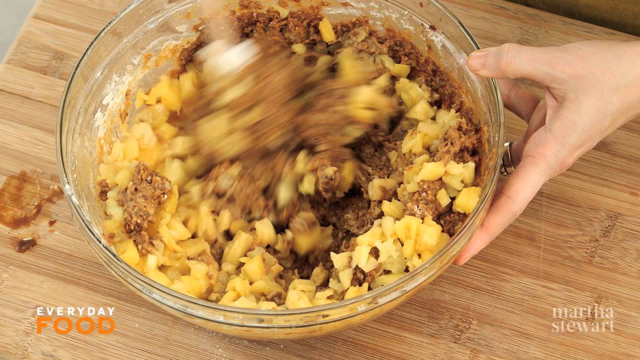 Pineapple Bran Muffin Recipe - Everyday Food with Sarah Carey