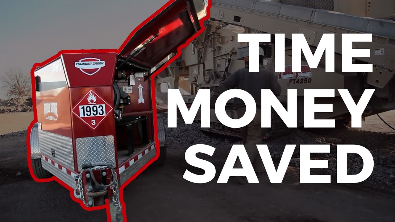 MTT Trailers Fuel Quarry Operations at Norris Asphalt Paving | Thunder Creek Equipment