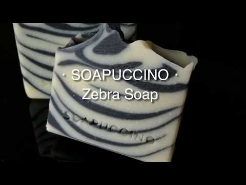 Soap Making - Zebra Soap 手工皂製作 - 斑馬皂