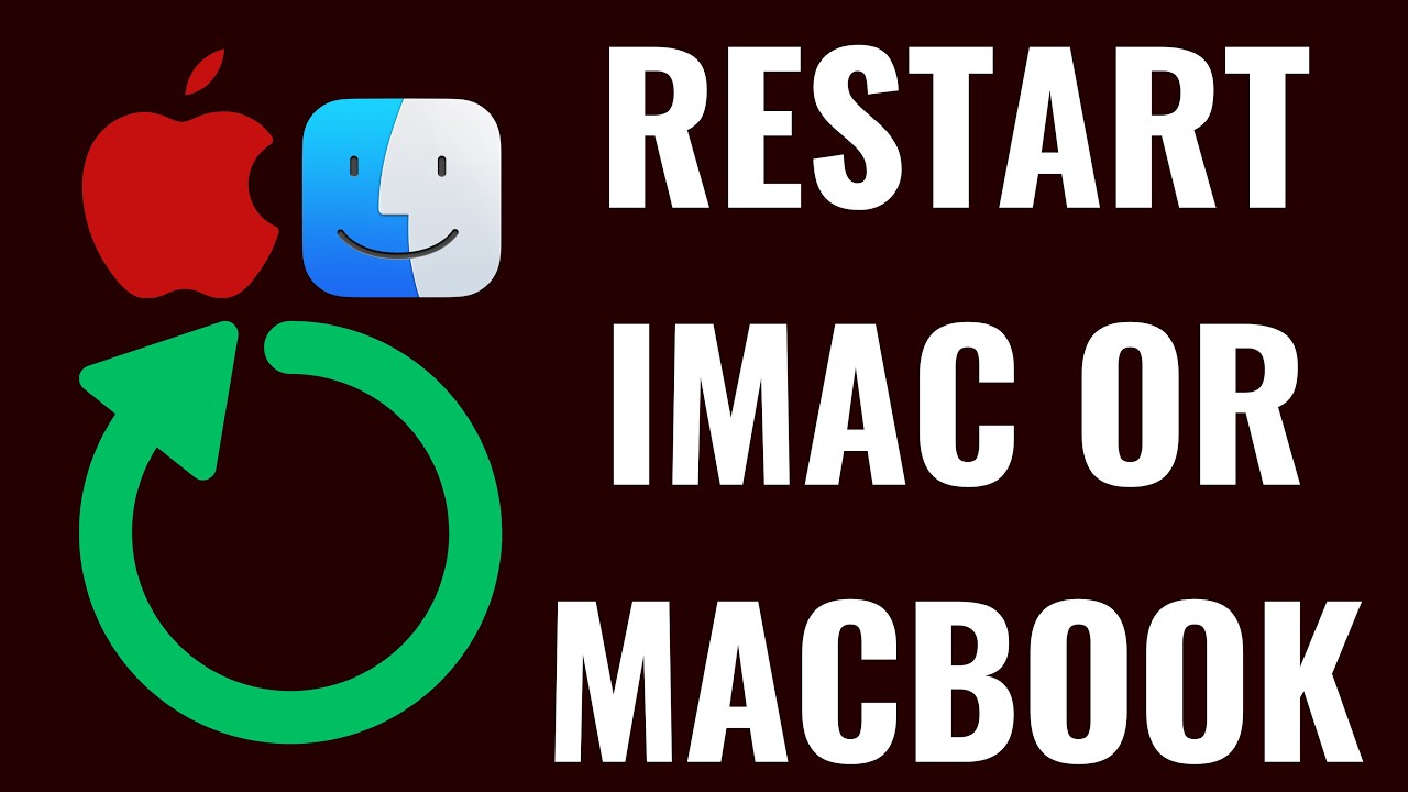 How to Restart iMac or MacBook